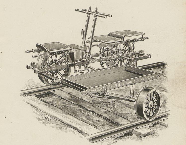 Telegraph Velocipede – Handcar Tours